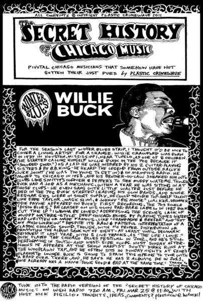 WILLIE BUCK & The Delmark All-Stars- Live Delmark recording!! – At ...