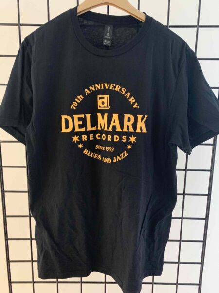 Delmark 70th Anniversary Logo T-Shirt – DELMARK RECORDS