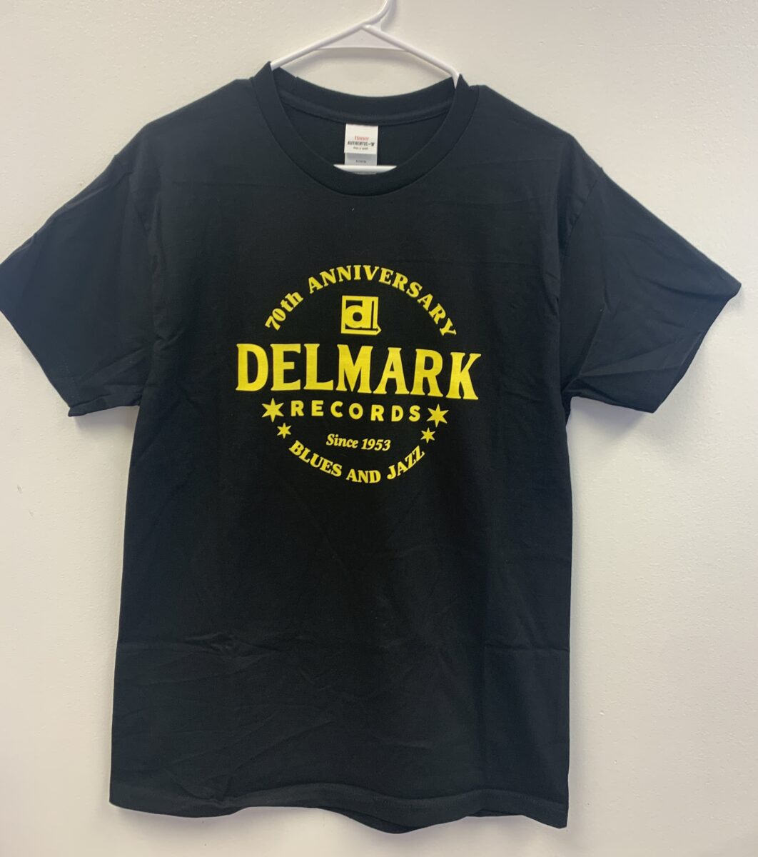 Delmark 70th Anniversary Logo T-Shirt – DELMARK RECORDS