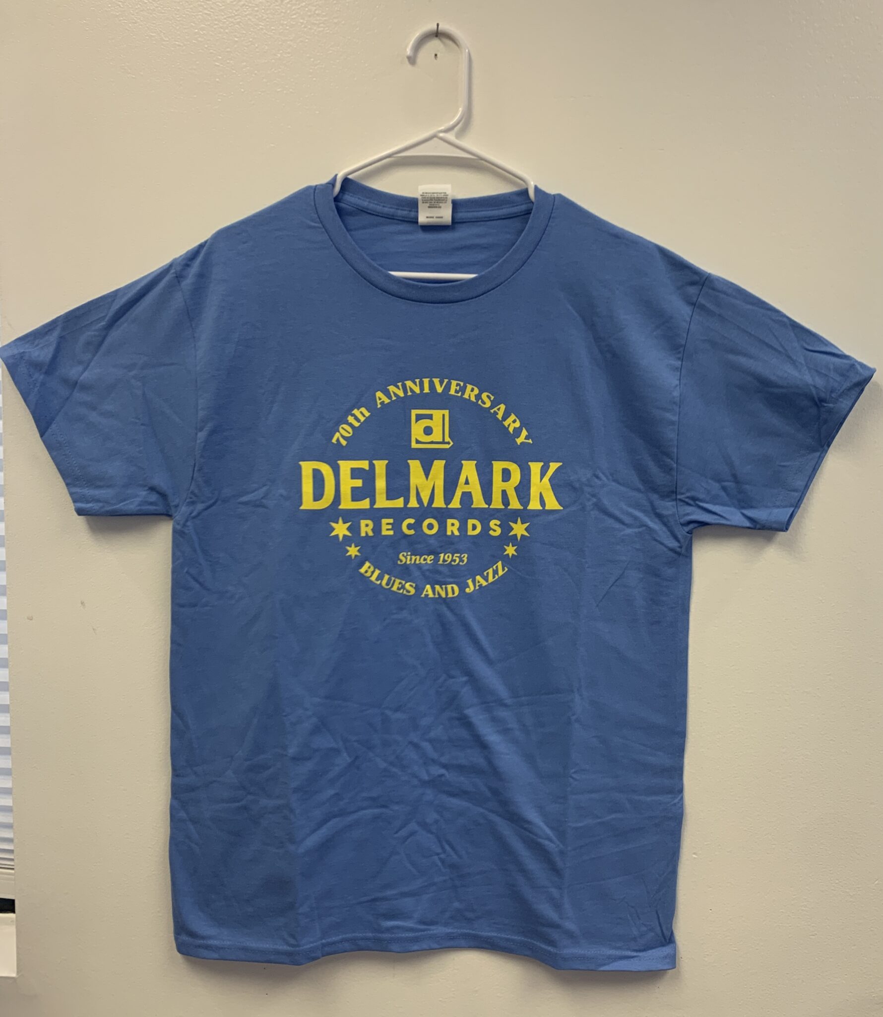 Delmark 70th Anniversary Logo T-Shirt – DELMARK RECORDS