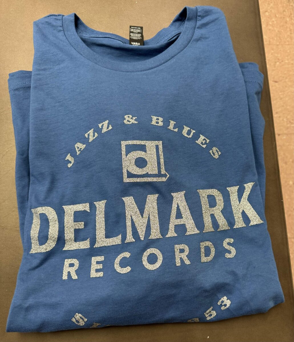 Delmark Sparkle Blue Long Sleeve Shirt – DELMARK RECORDS